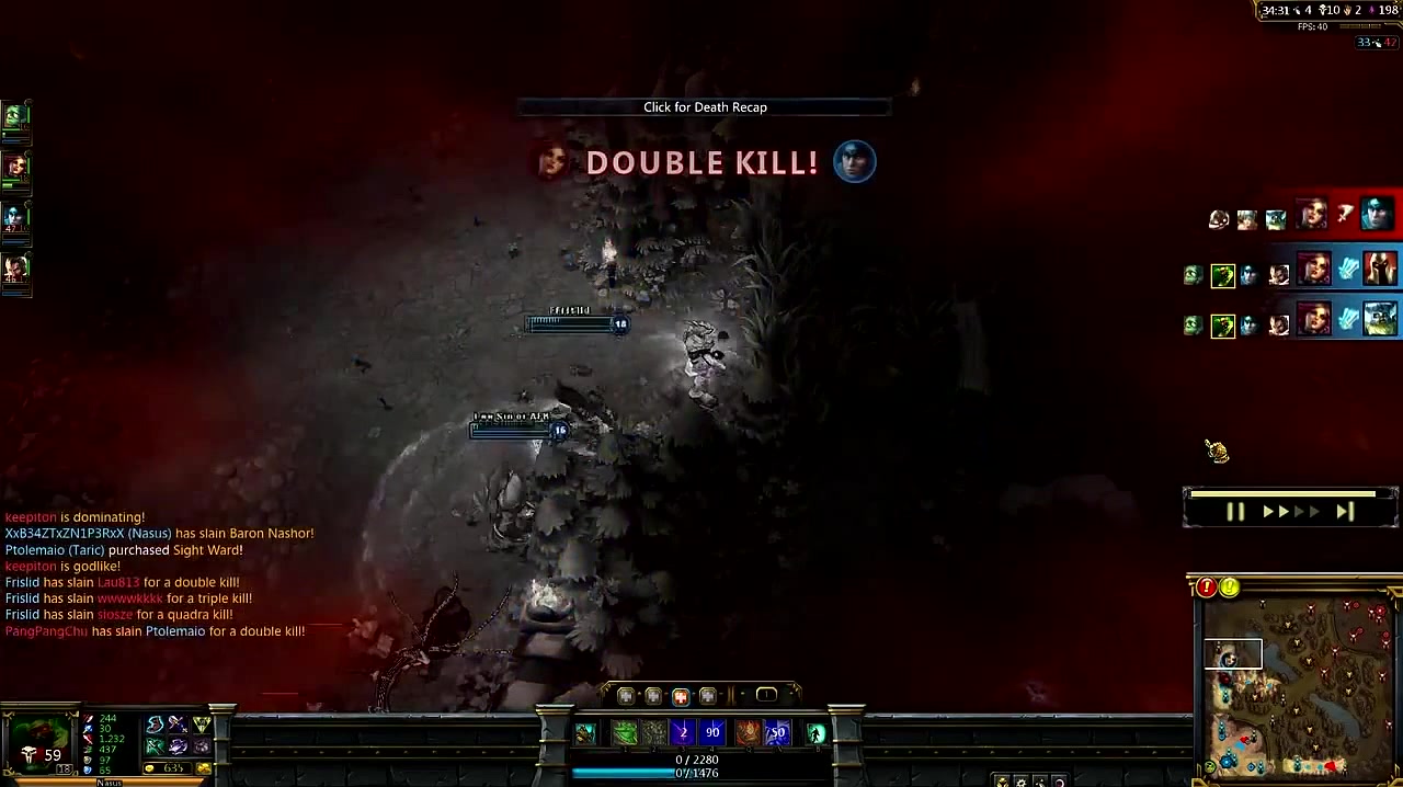 LoL: Katarina DOUBLE PENTA KILL! - Coub