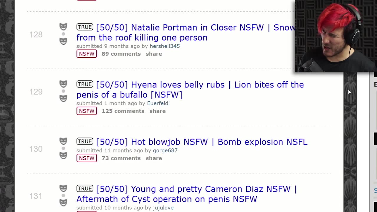 Reddit's 50/50 CHALLENGE - Coub