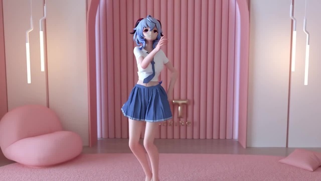 〓Ganyu〓【MMD】- [Kaito Shoma - GAZ] - Coub