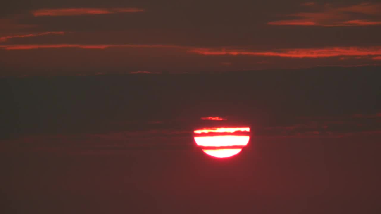 Beautiful Red Sunset - Coub