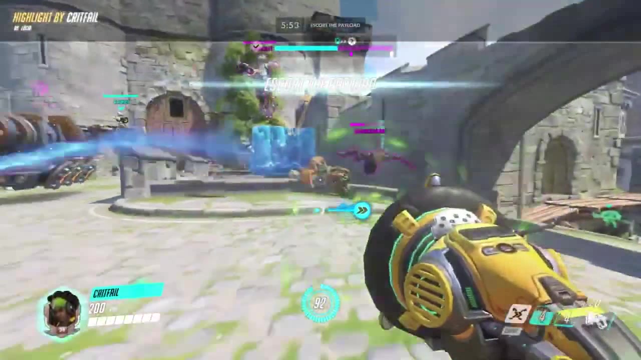 Overwatch miracle meme / Zeltara youtube - Coub