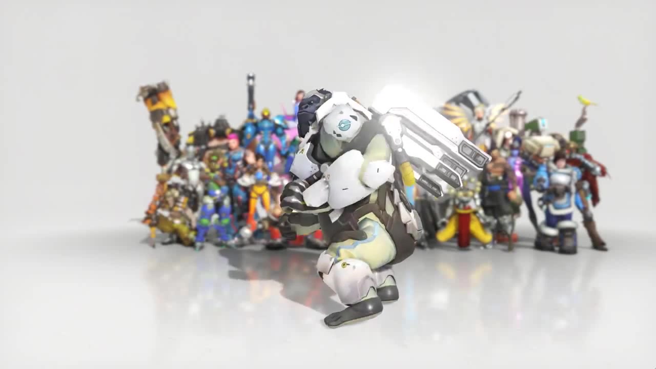 Winston Dances in Overwatch - Coub