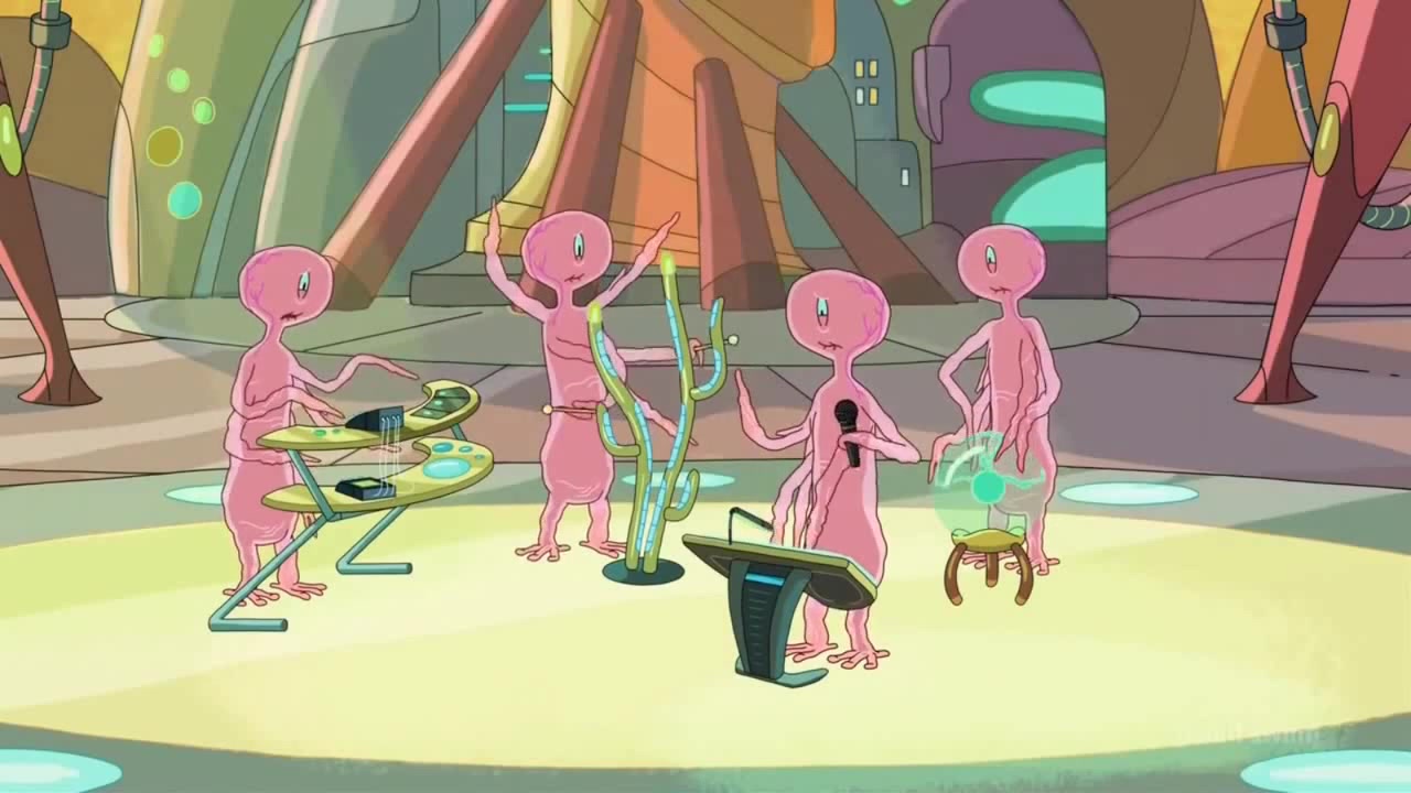 rick and morty alien music - Coub