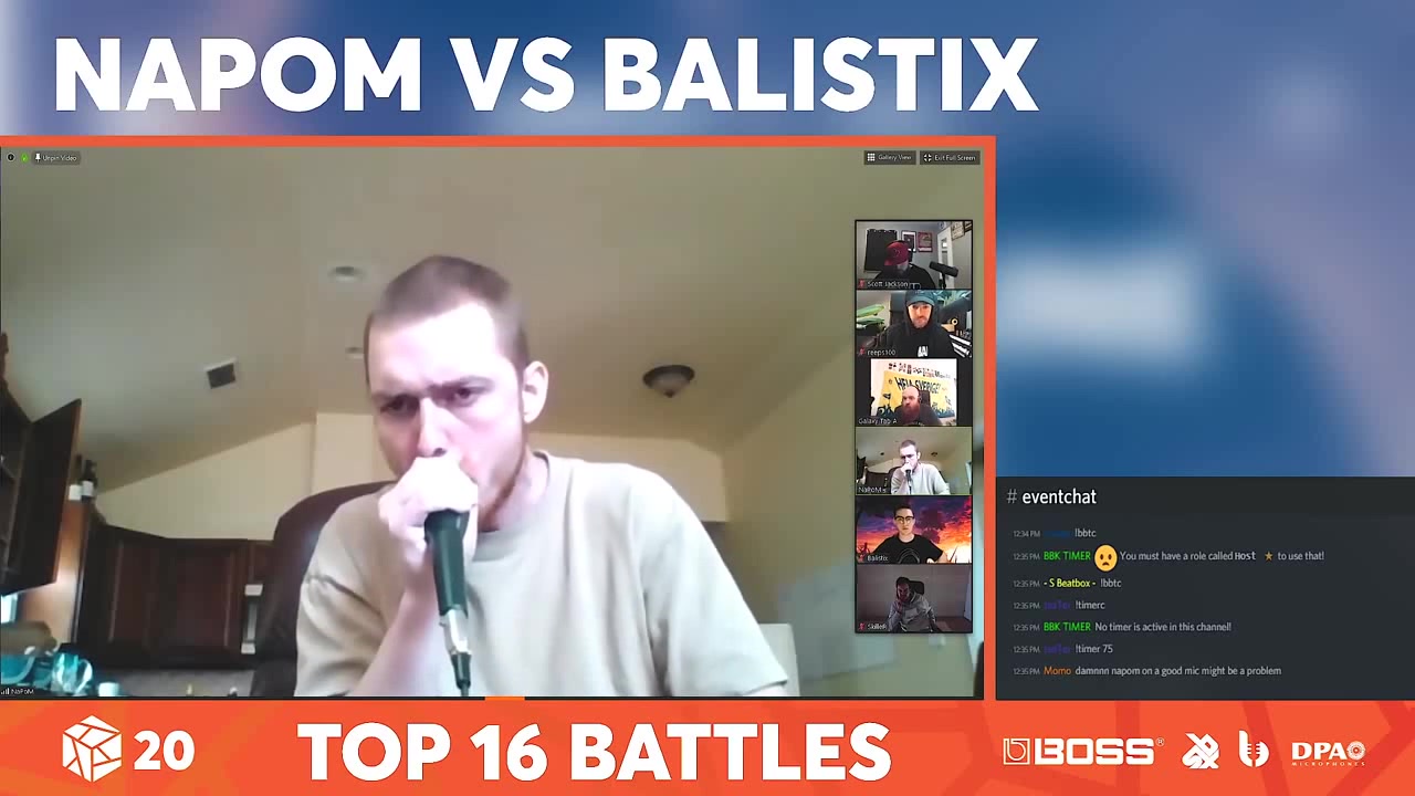 NAPOM vs BALISTIX I Grand Beatbox Battle Online 2020 I Solo TOP 16 - Coub