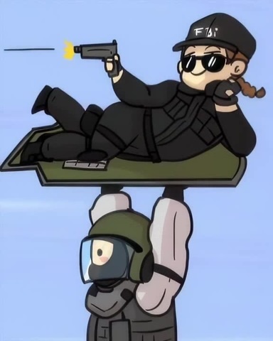 R6 Blitz and Ash in Attack - Coub