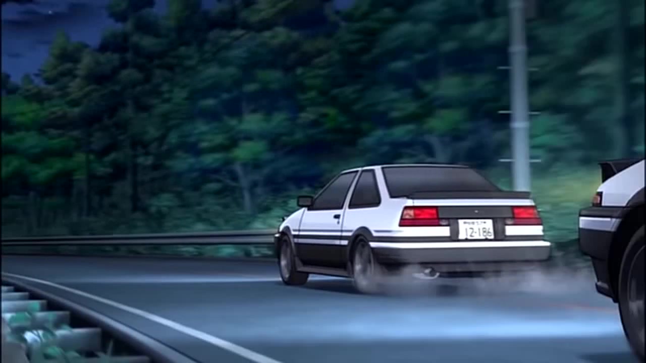Initial D Final Stage | AE86 vs AE86 - Shinji vs Takumi | Nuage - Crazy ...