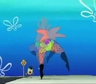 patrick dancing spongebob