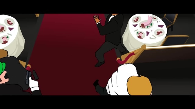 Тут напрашивается этот трек из Hotline Miami 2 - Coub