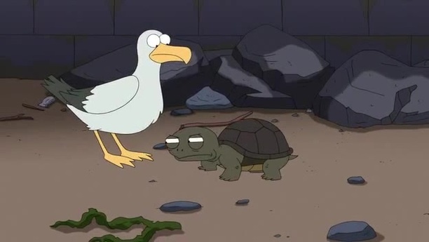 shell less turtle family guy