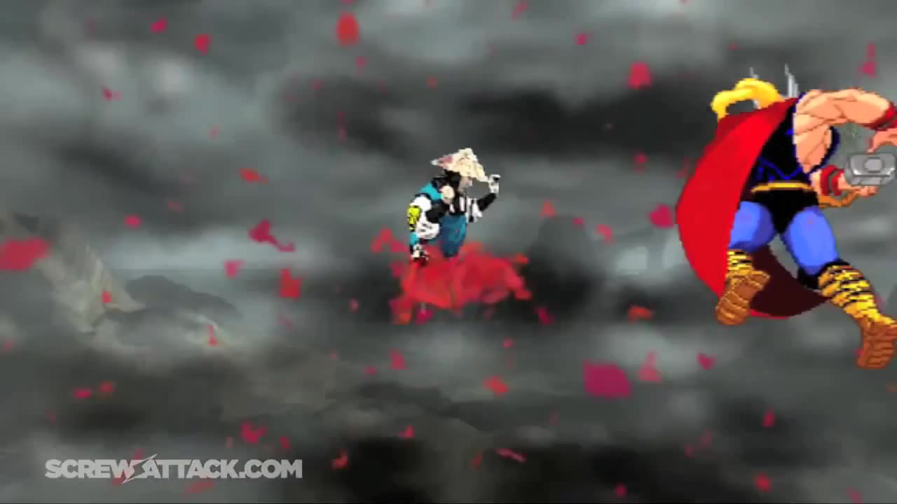 Thor VS Raiden | DEATH BATTLE! | ScrewAttack! - Coub