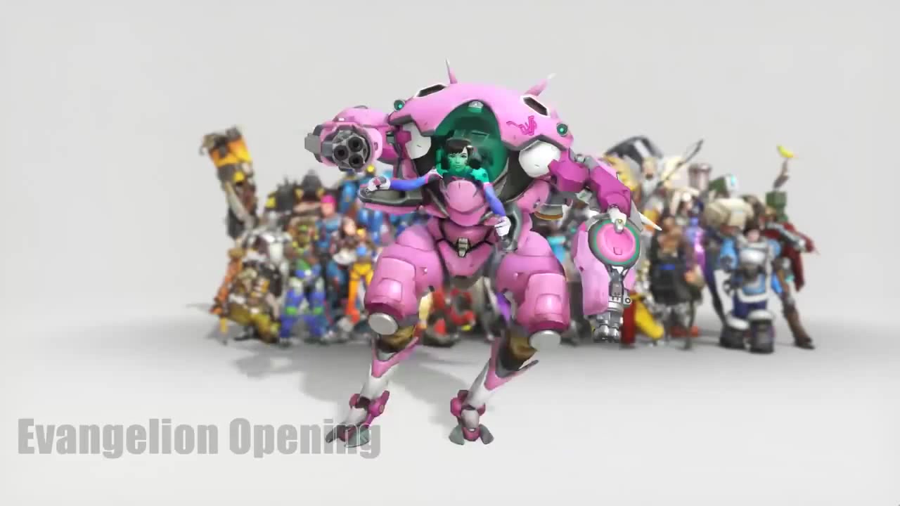 Overwatch Dances With Fitting Music - Coub