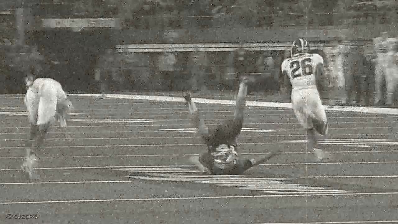 Baylor Kicker Gets Decleated Through The Ages - Coub