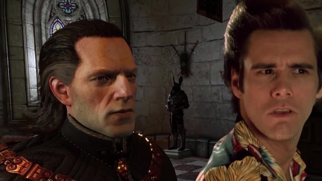 Ace Ventura in The Witcher 3 - Coub