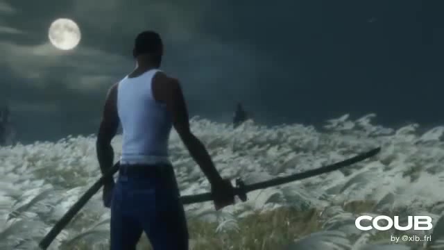 CJ beat yo ass samurai bitch - Coub