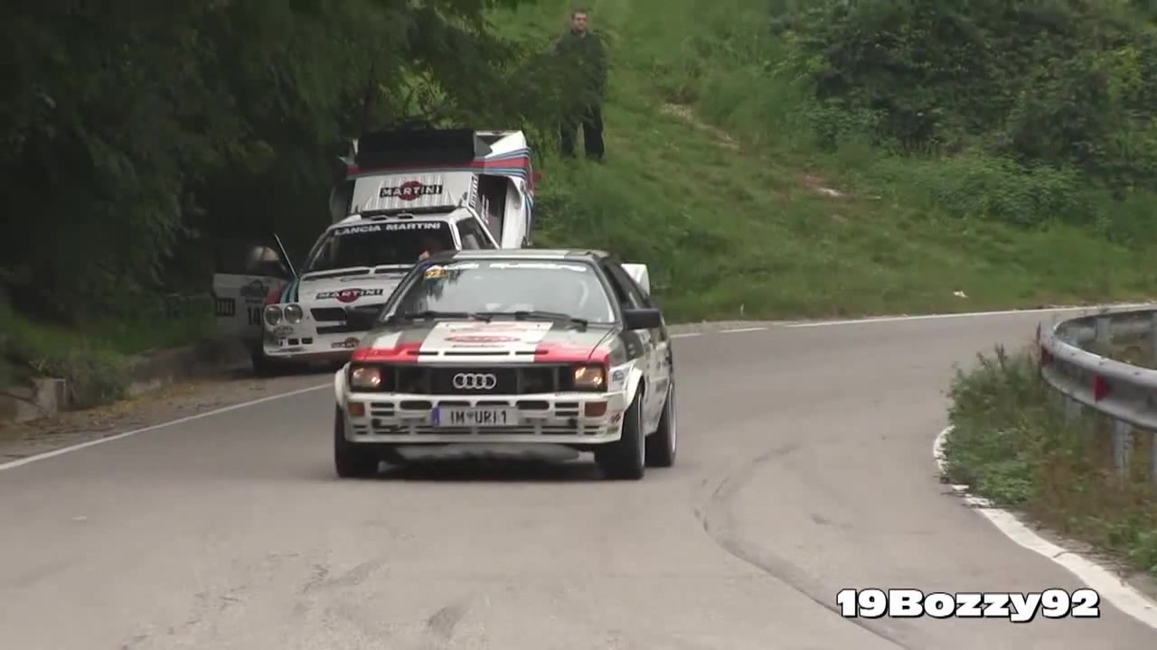 Audi Quattro Group B - 5-Cylinder Engine Sound - Coub