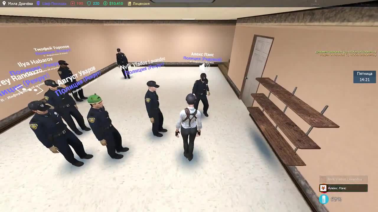 POLICE FORCE [Garry's Mod DarkRP] БИНТЫ - Coub