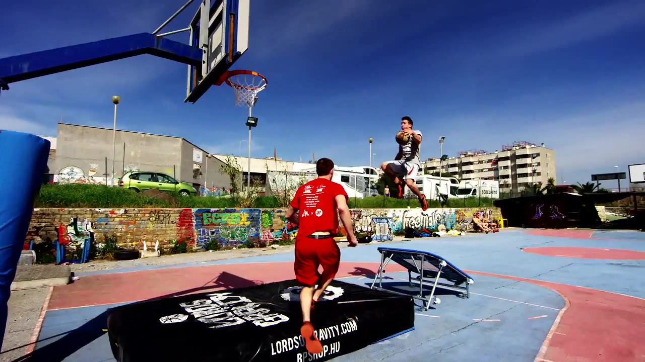 World's Best Basketball Freestyle Dunks - Lords of Gravity in 4k - Coub