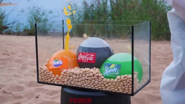 Experiment: Coca Cola and Mentos inside a Balloons - Coub