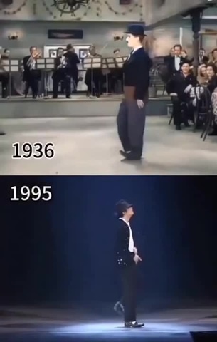Charlie Chaplin v/s Michael Jackson - Coub