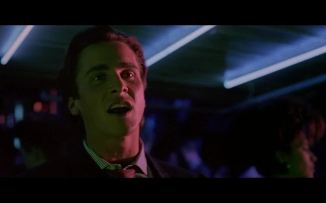 Патрик Бэйтмен - Patrick Bateman - Кристиан Бэйл - Cristian Bale - Coub