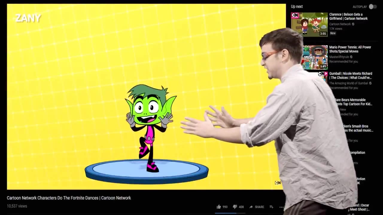 Cartoon Network Characters Shamefully Do The Fortnite Dances - Coub