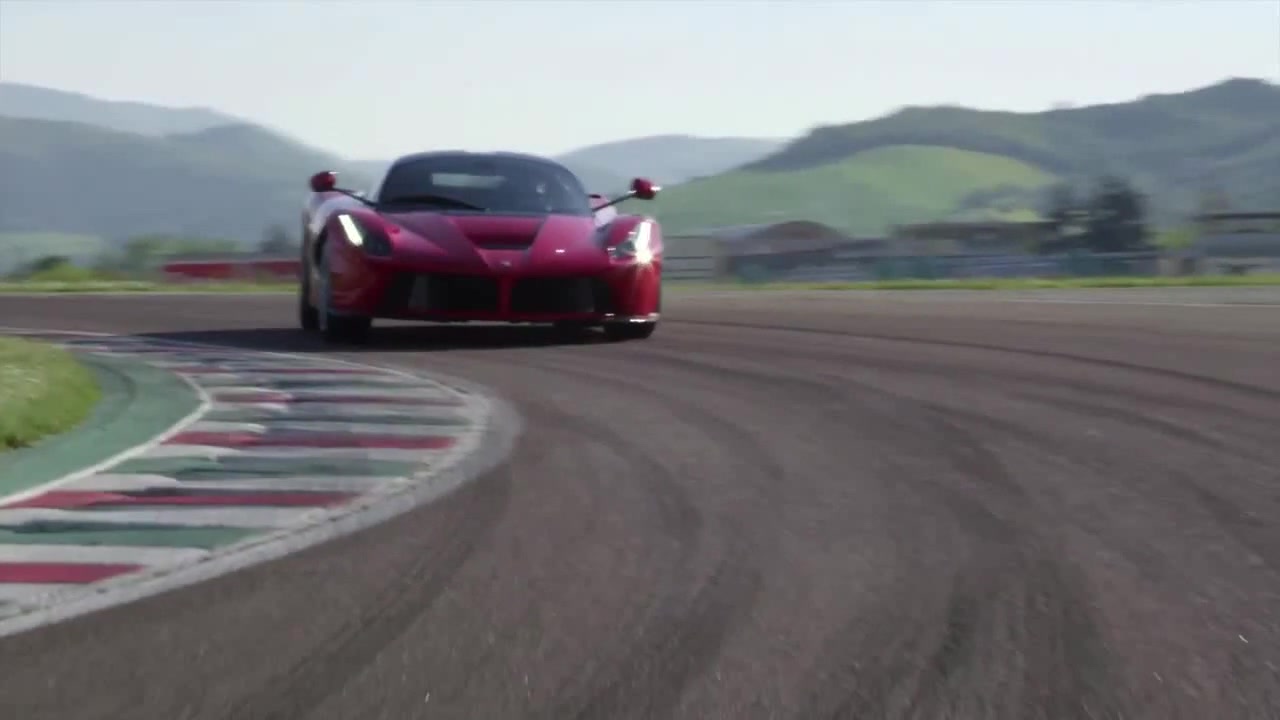 Ferrari LaFerrari - Slow-Motion Drifting - Coub