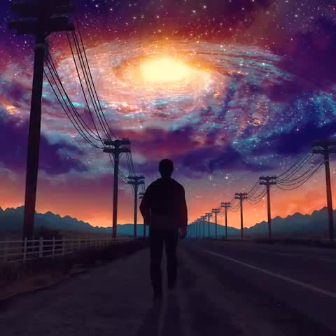 I Walk to Galaxy - Coub