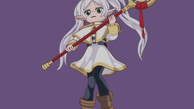 Chibi Frieren in Blender 3d / by Farely / YouTube - Coub