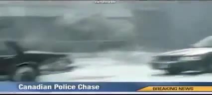 Canadian Police Chase - Coub