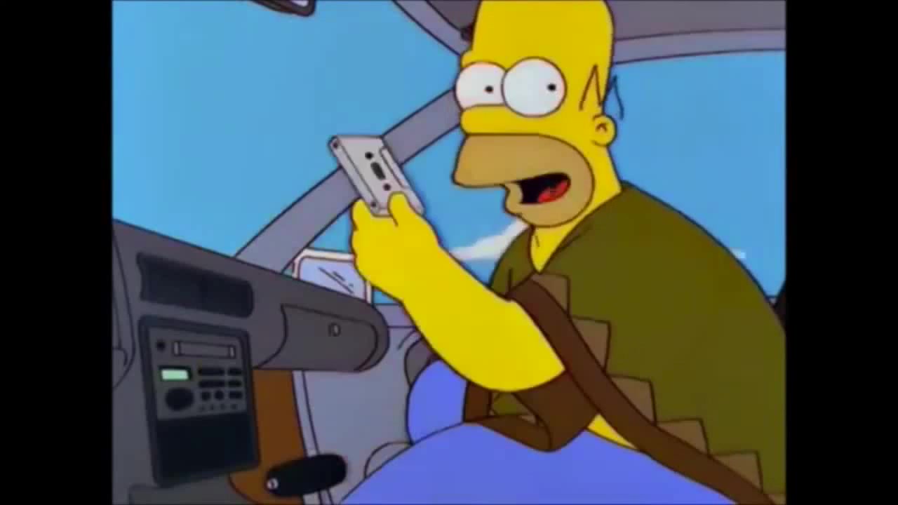 Hippie Homer dances x5 - Coub