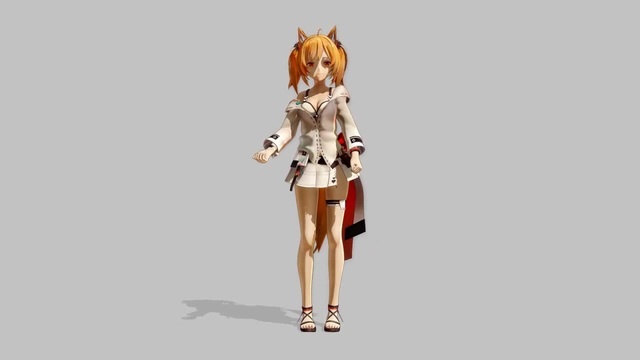 [MMD] Fan dance No.7 (Motion DL) - Coub