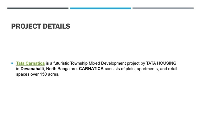 Tata carnatica launched Best Apartments https://www.tatacarnatica.org ...