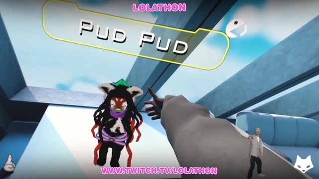 Lolathon Jebaited PudPud - VRChat Funny Moments - Coub