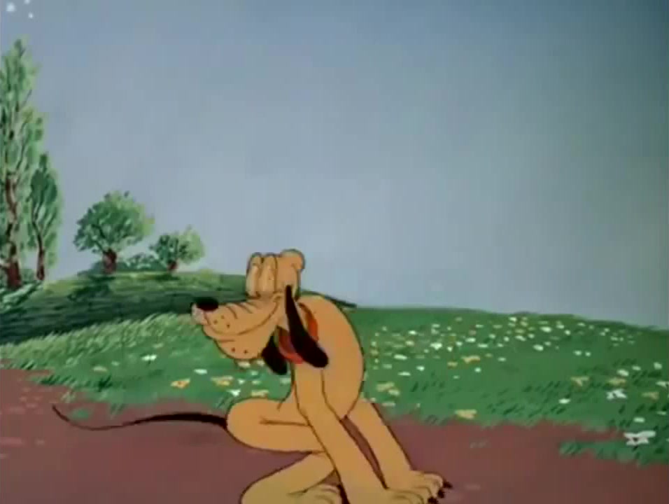 Pluto was dancing around all day - Coub