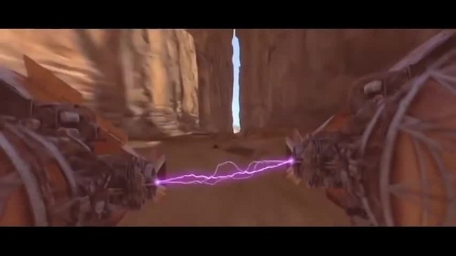 Boeing 777 explode during Pod Racer Scenes - Coub