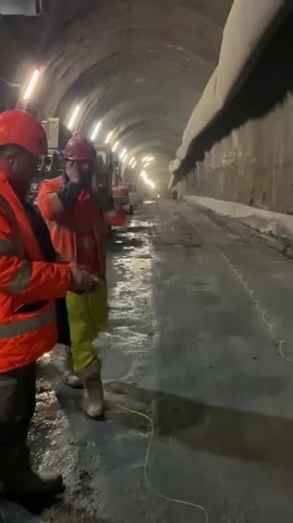 Explosion Sends Shockwaves Through Tunnel || ViralHog - Coub