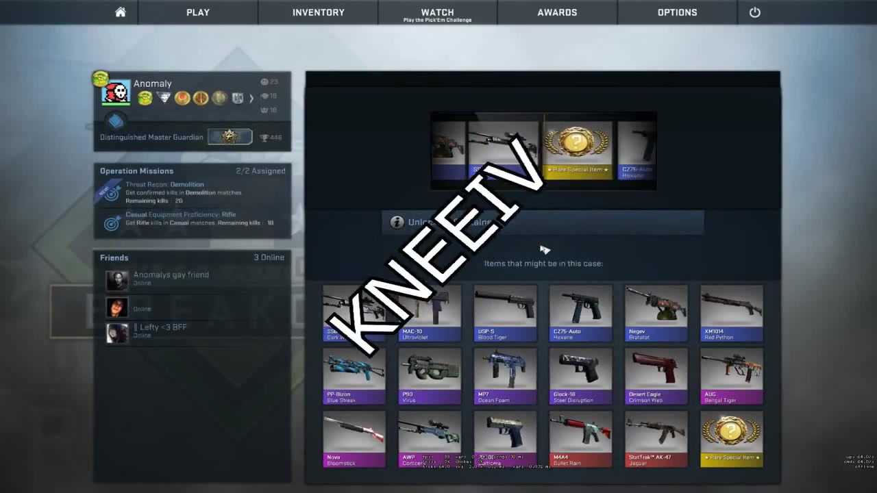 CS:GO ANGRIEST KNIFE UNBOX EVER - Coub