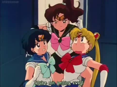 rat a tat sailor moon funny ami makoto usagi game over - Coub