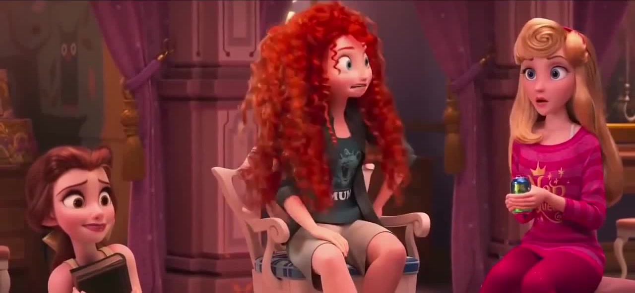 WRECK IT RALPH 2 Frozen, Merida, Disney Princesses and Baby Moana Funny ...