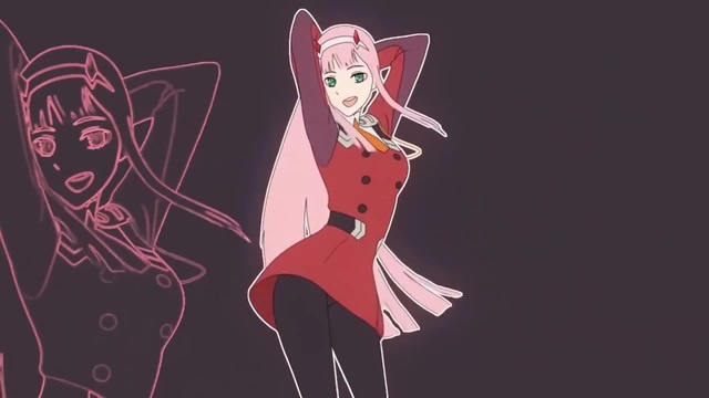 Zero Two - Dance - Coub
