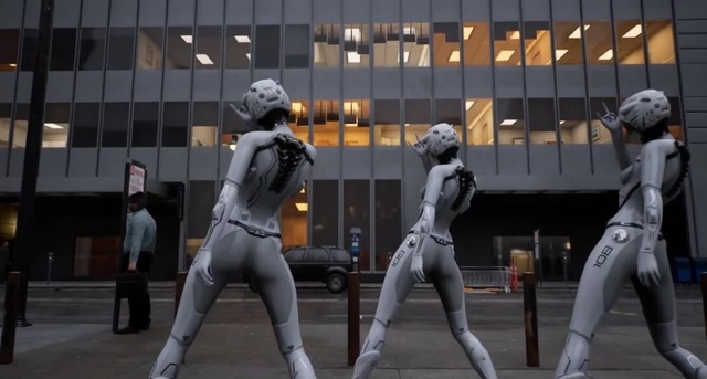 Dance robots - Coub