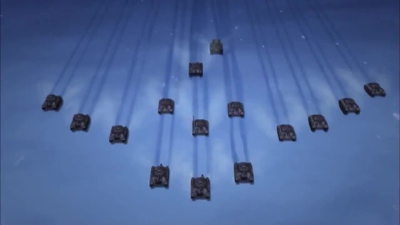 Girls und Panzer\Девушки и Танки (soviet march red alert 3) - Coub