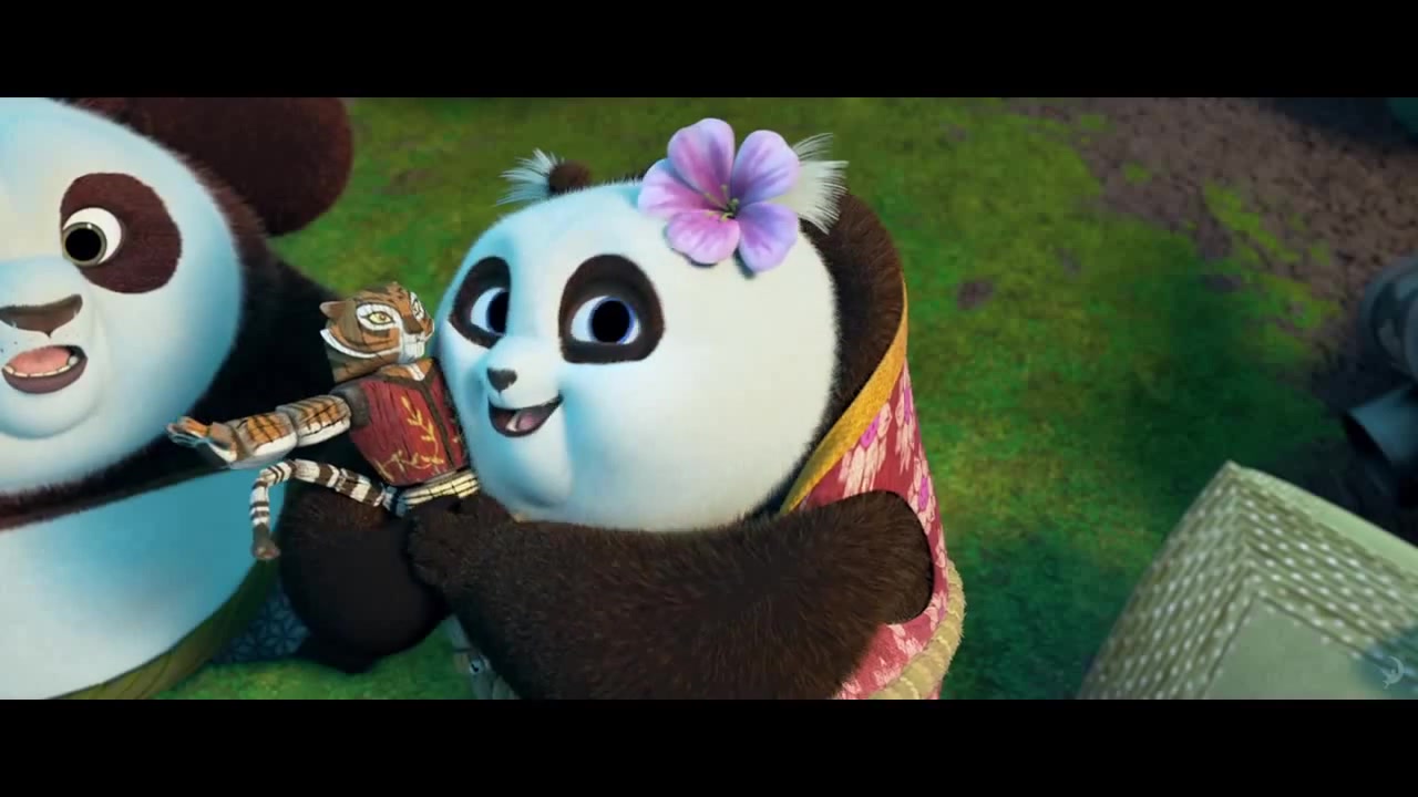 Secret Panda Village Revealed | KUNG FU PANDA 3 - Coub