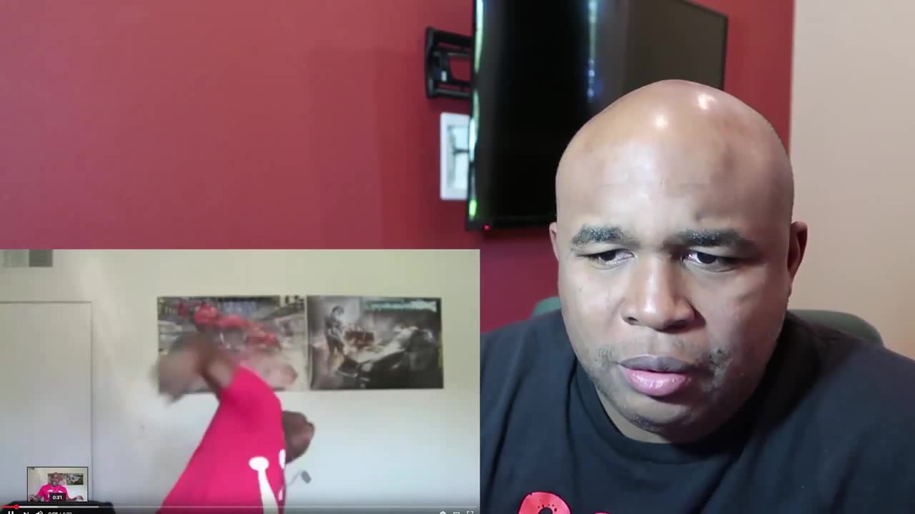 💲BHD Reaction To His Very First Youtube Video - Coub