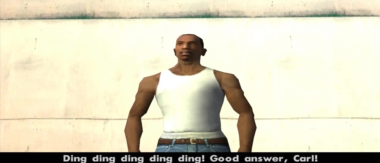 Ding ding ding ding ding! Good answer, Carl! - Coub