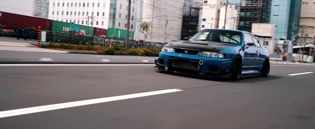 Skyline R33 Ao Ryuken - Coub