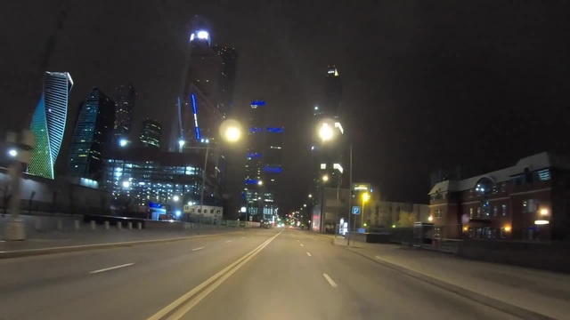 "Moscow City - Night Drive 4K" .UND3RCULT.® - Coub