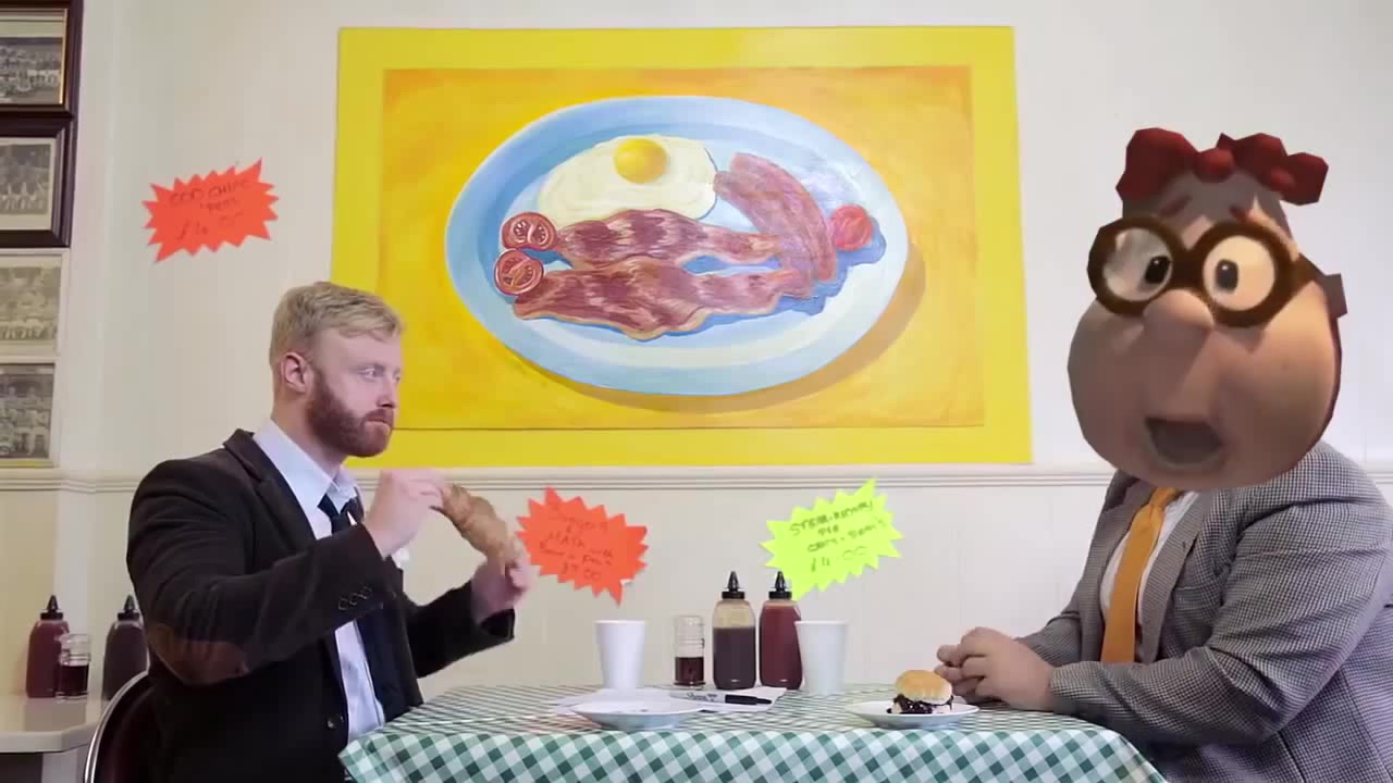 Carl Eats A Strange Croissant - Coub