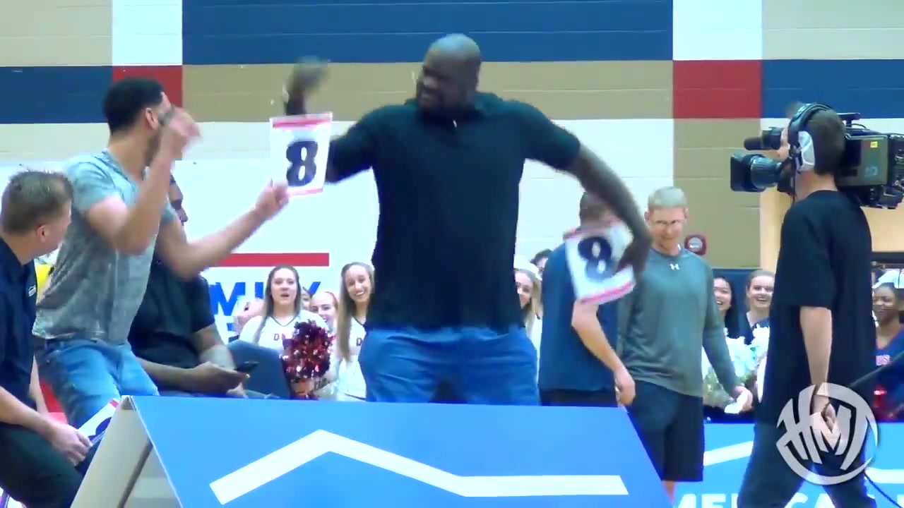 Shaq Gets DOWN and Jashaun Smith Gets UP! 2016 High School Slam Recap! - Coub