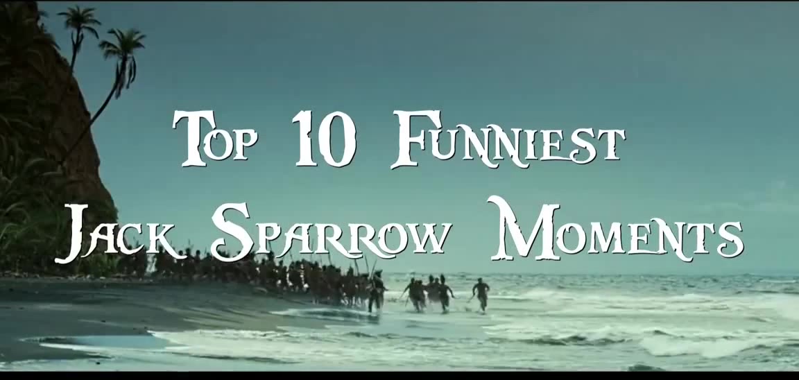 Top 10 Funniest Jack Sparrow Moments - Coub